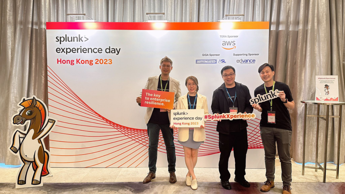 【企業韌性】Splunk Experience Day Hong Kong圓滿結束 - wepro180
